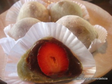 Choco-ichigo Daifuku | Delícia